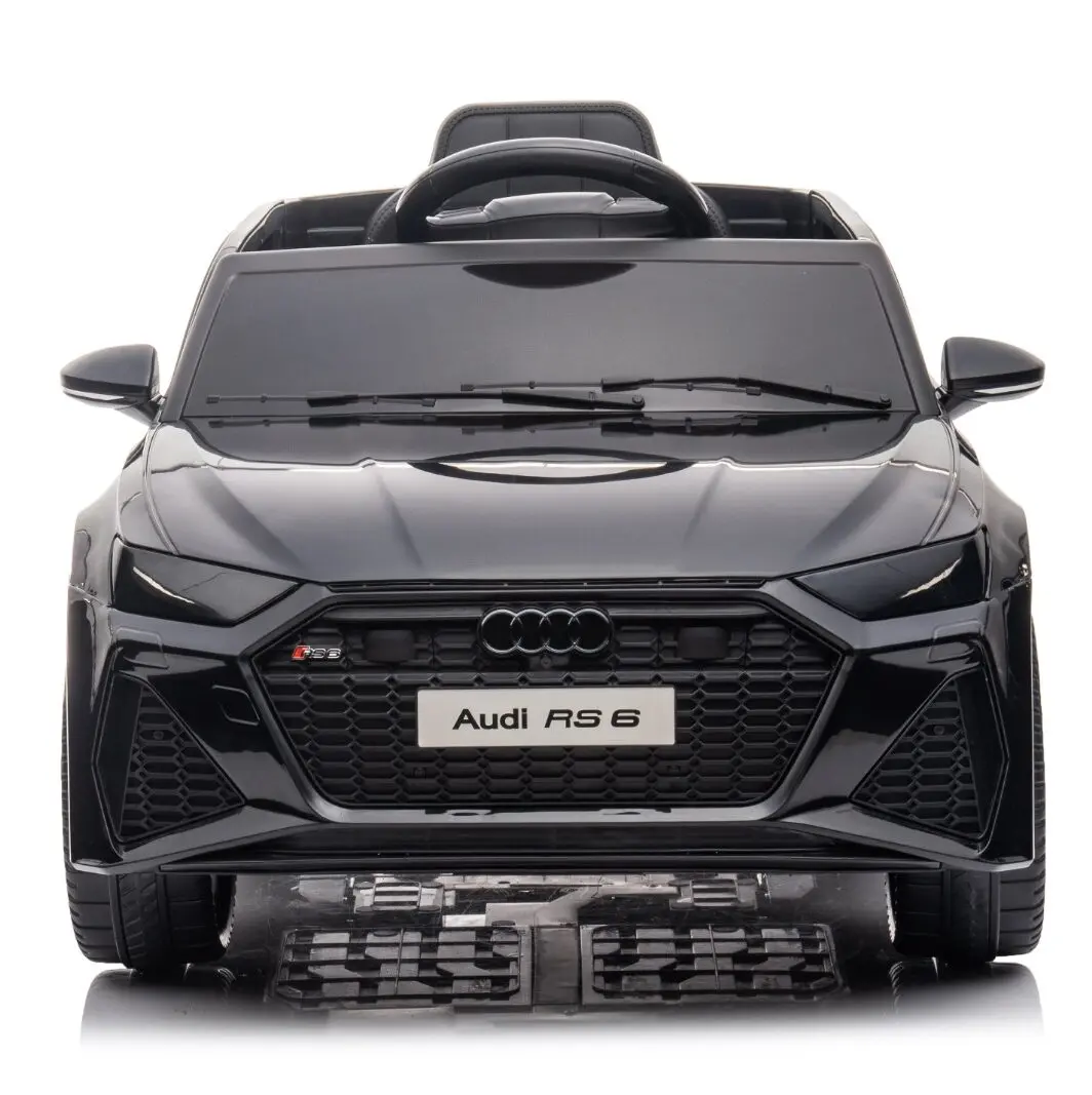 Eurobajk Automobil na akumulator za decu Audi RS6 Licencirani, Crni