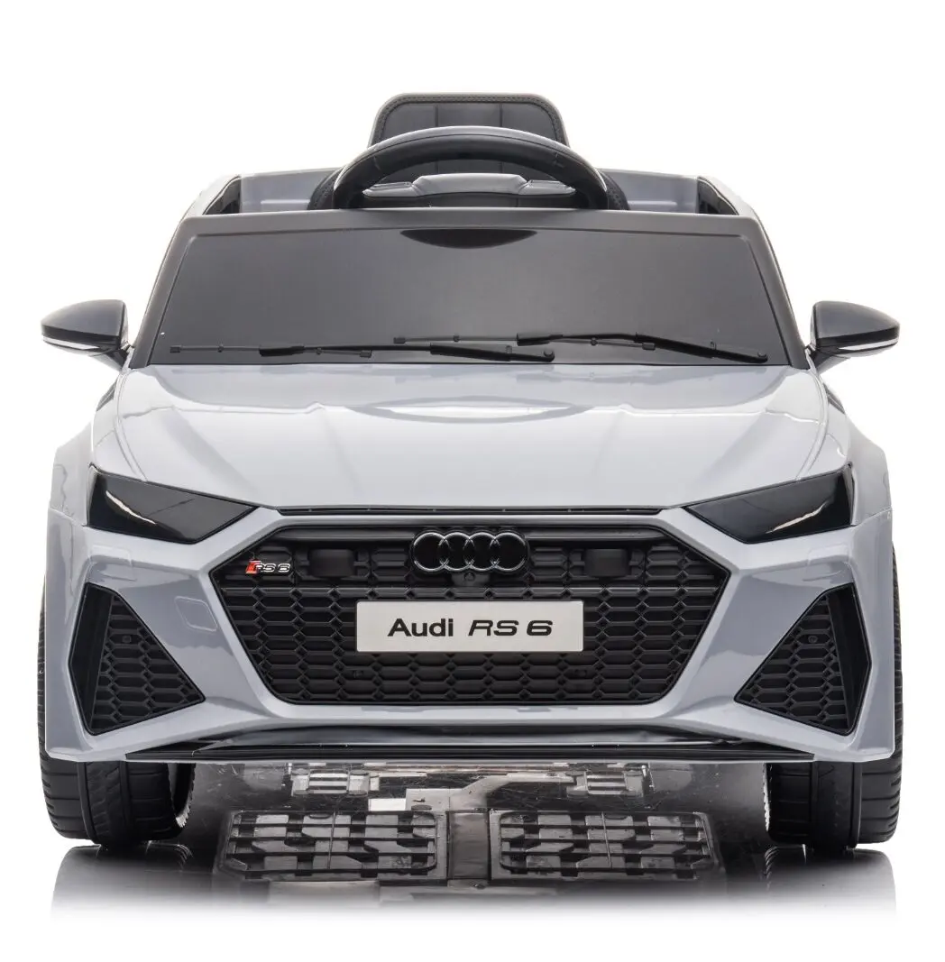 Eurobajk Automobil na akumulator za decu Audi RS6 Licencirani, Sivi