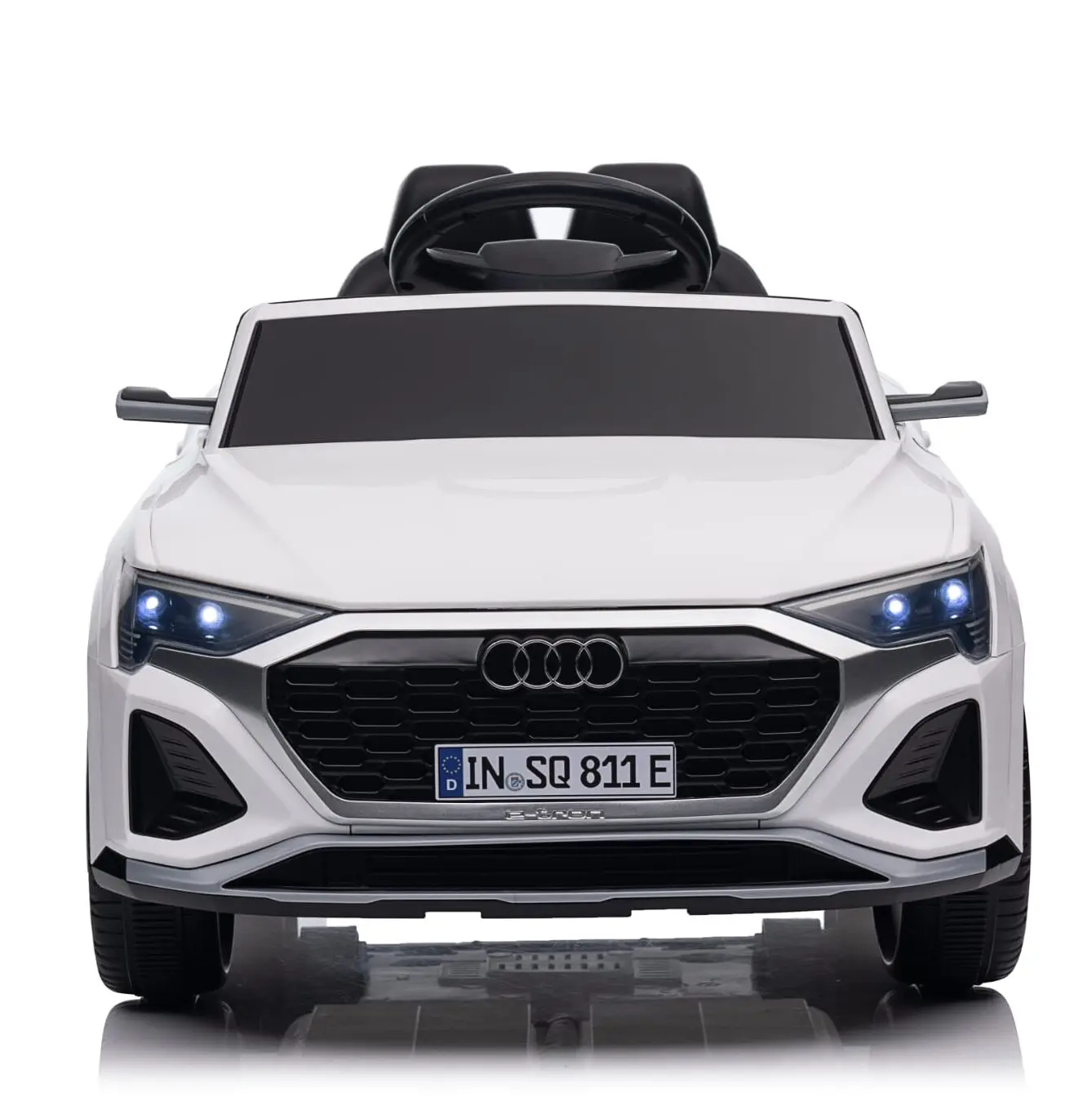 Eurobajk Automobil na akumulator za decu Audi S Q8 Licencirani, Beli