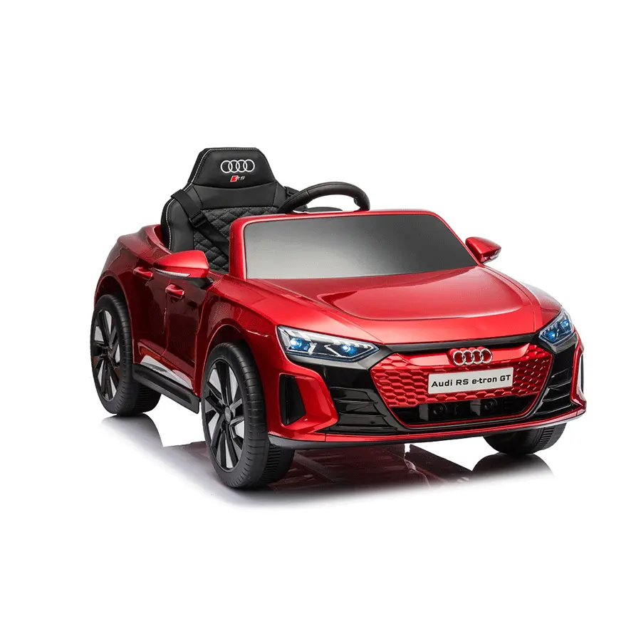 Eurobajk Automobil na akumulator za decu Audi RS E-tron GT, Crveni