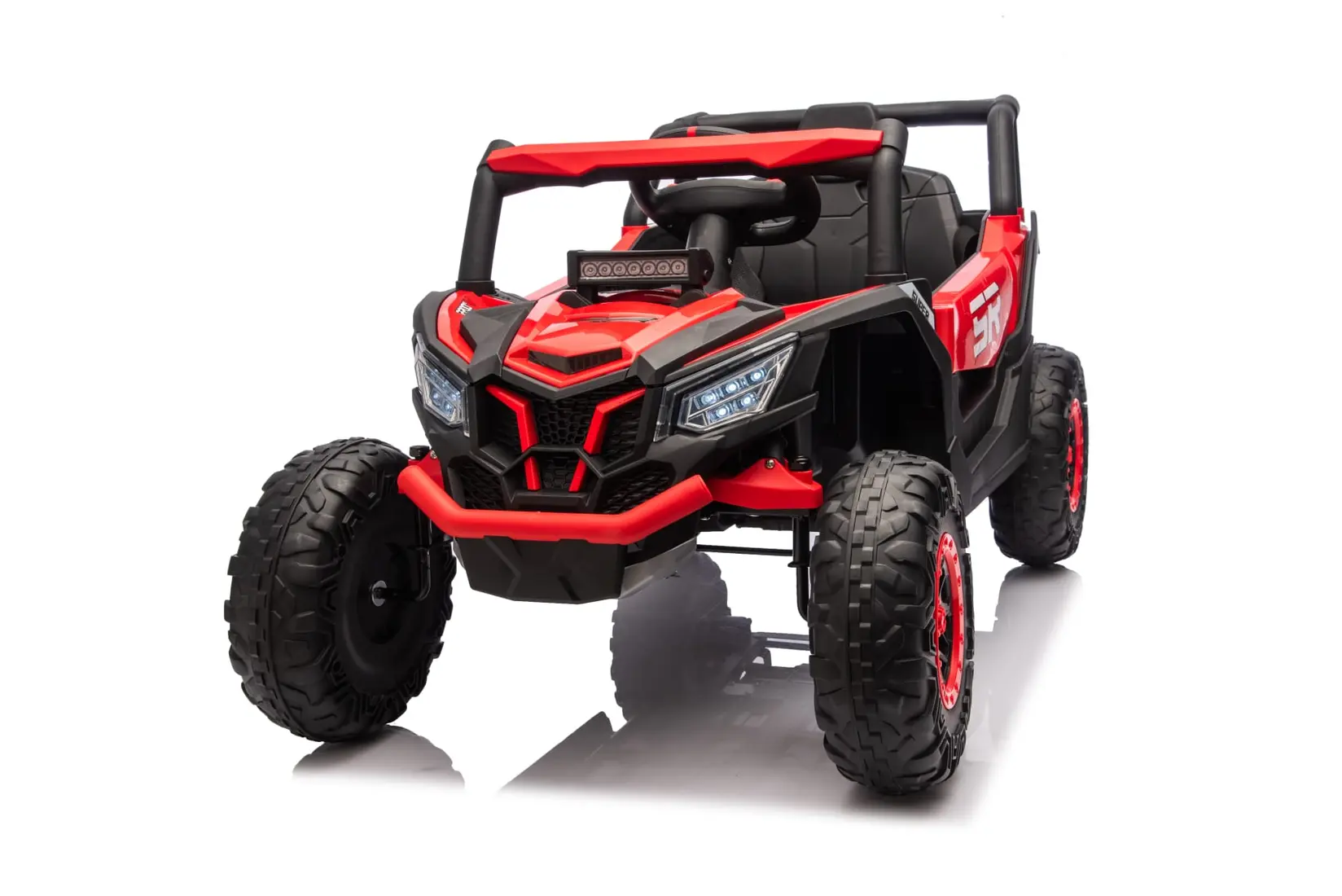 Eurobajk Automobil na akumulator za decu Quad Off Road, 4x4, Crveni