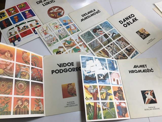 Pisac u školi 1-5  komplet slikovnica