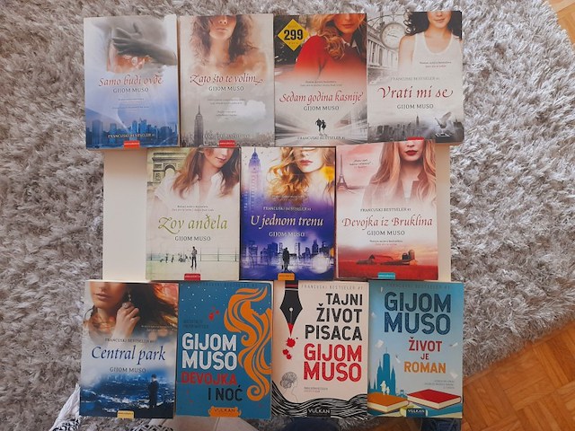 Gijom Muso 11 knjiga