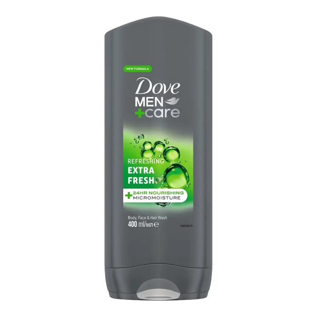 DOVE Men Gel Za Tuširanje Extra Fresh 400 Ml