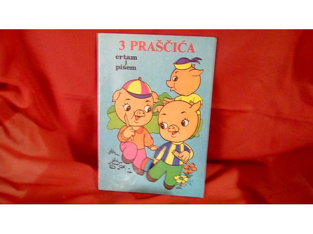 3 prasića  crtam i pišem  biblioteka olovka sveznalica