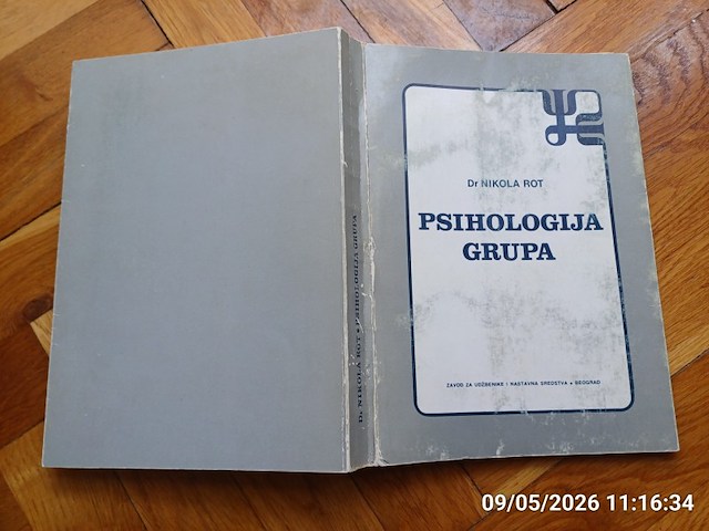 NIKOLA ROT, PSIHOLOGIJA GRUPA