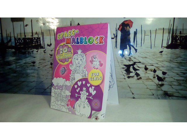 Spass-Malblock  for Girls