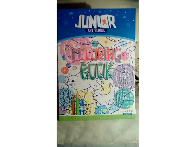 Junior art school  coloring book