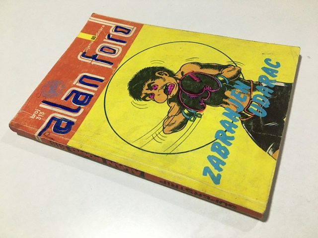 Zabranjen udarac  Alan Ford br.313