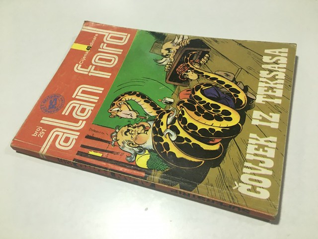 Čovjek iz teksasa  Alan Ford br.291