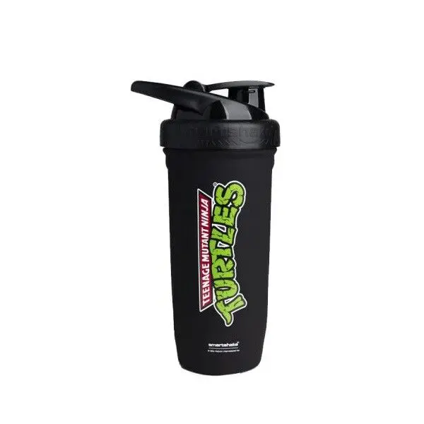 Smartshake Šejker Reforce Ninja Turtles, 900ml, Crni