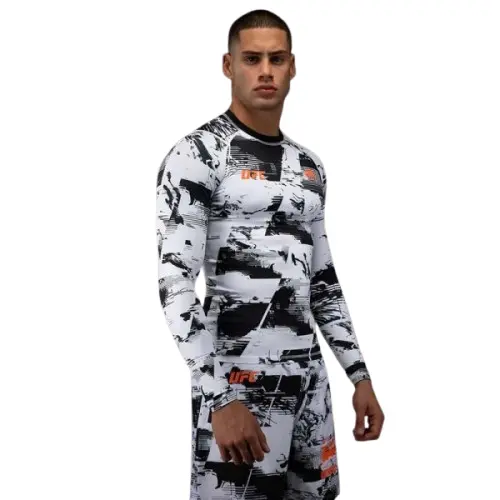 Venum Kompresiona majica Rashguard, Dugi rukav, Beli