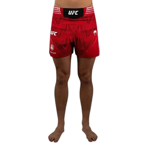 Venum Šorc za borilačke veštine UFC Zenith Authentic Fight Night, Kratki, Crveni