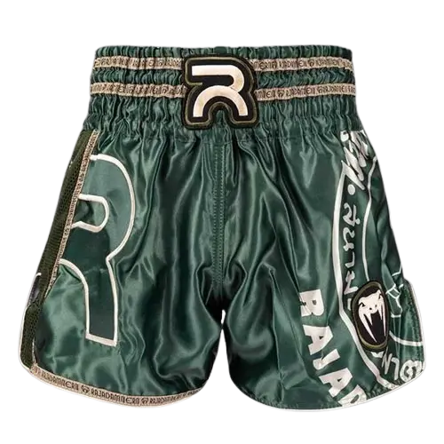Venum X Rajadamnern Šorc za Muay Thai, Maslinasti