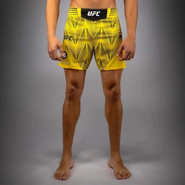 Venum Muški sportski šorc UFC Zenith, Žuti