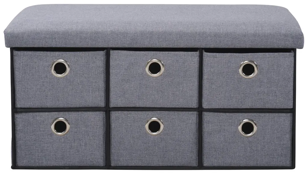 KESPER Tabure sa fiokama za odlaganje KSP15950 76x38x38cm sivi