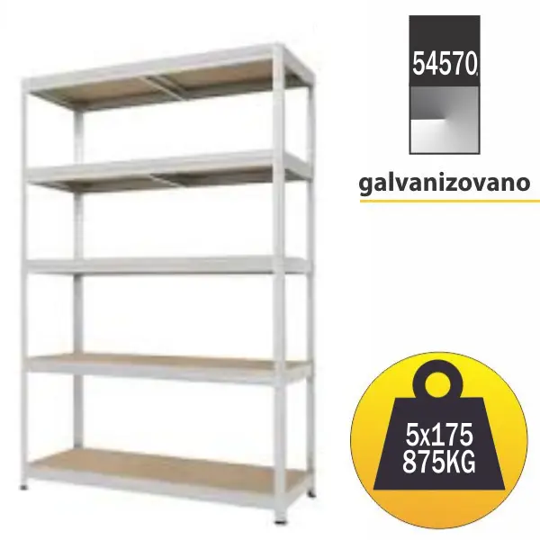 SMART STORAGE Polica 180x120x60/5x175kg