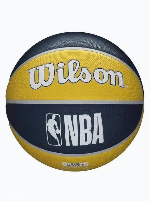 WILSON Košarkaška lopta BA TEAM TRIBUTE BSKT IND PACERS žuto-teget