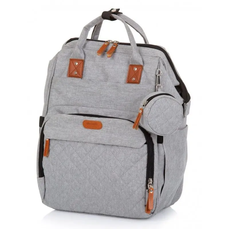 Chipolino Torba za kolica Diaper, Svetlosiva