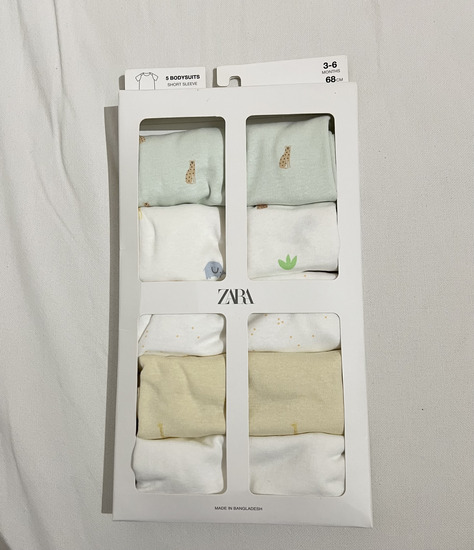 Zara Baby body 5 kom