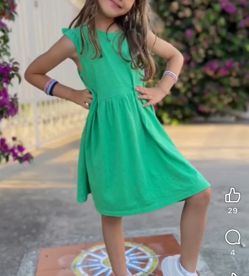 Haljina H&M organski pamuk za 4.5- 5 god