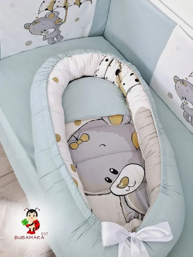 Bubamara037 Gnezdo za bebe Meda, Svetlozeleno
