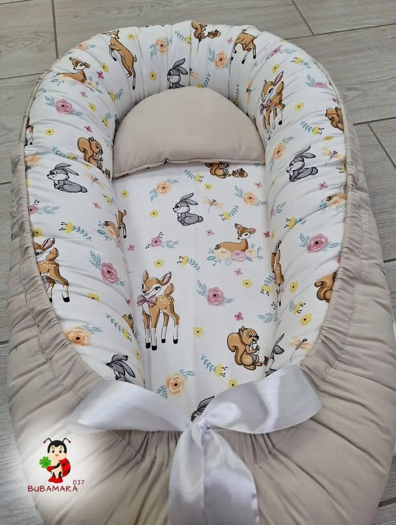 Bubamara037 Gnezdo za bebe Bambi, Bež