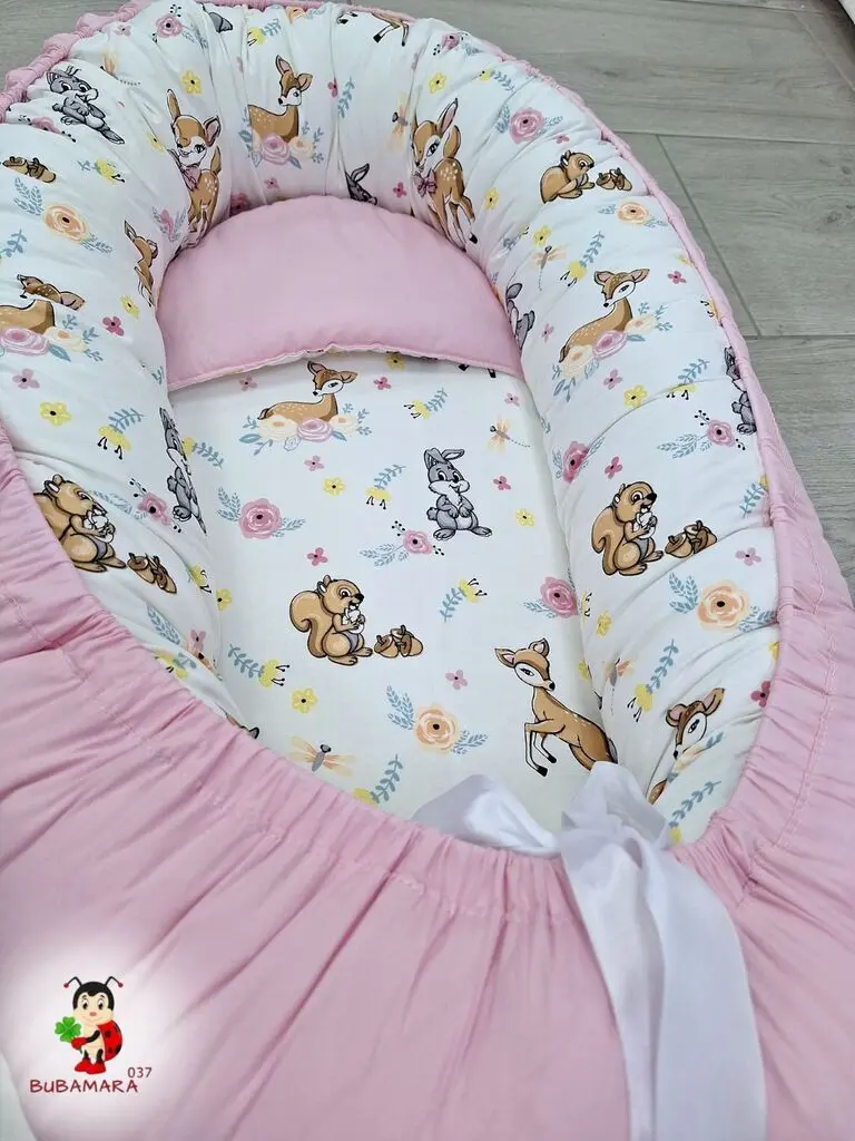 Bubamara037 Gnezdo za bebe Bambi, Roze