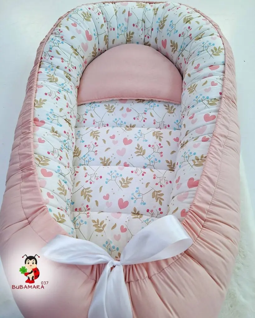 Bubamara037 Gnezdo za bebe Cvetići, Roze