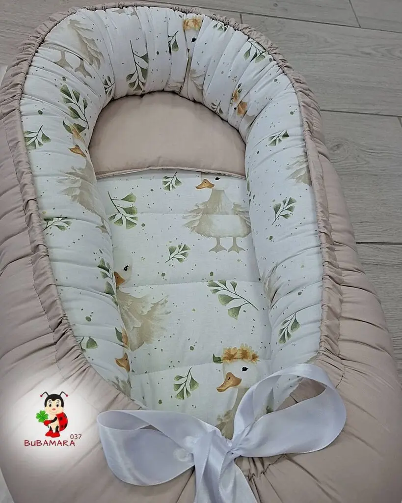 Bubamara037 Gnezdo za bebe Guskice, Bež
