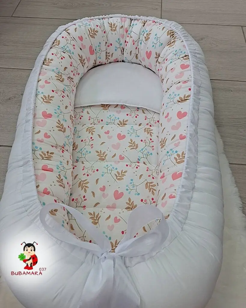 Bubamara037 Gnezdo za bebe Cvetići, Belo