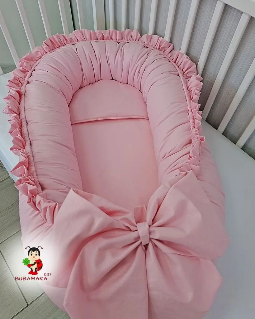 Bubamara037 Gnezdo za bebe sa Karnerom, Roze