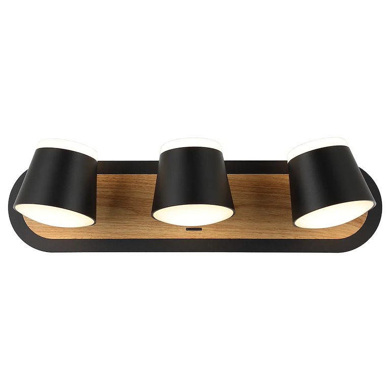 LED ZIDNA LAMPA F2077-24Z BK+WD FORMA