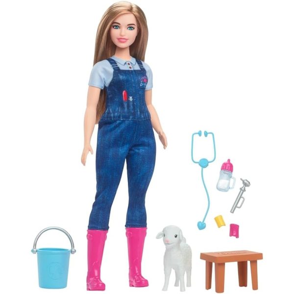Barbie lutka veterinarka farmska HRG42