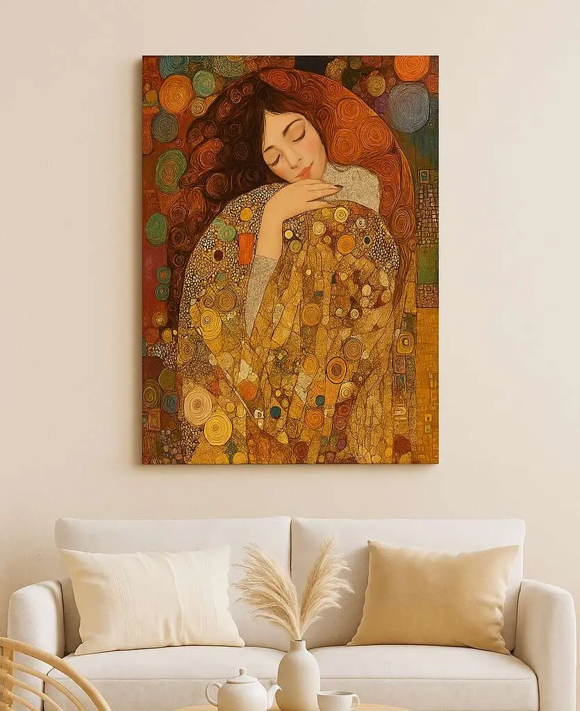 Wallity Dekorativna slika na platnu, 50x70cm, Šarena