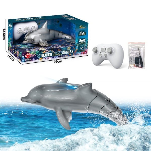 Igračka delfin RC pliva u vodi