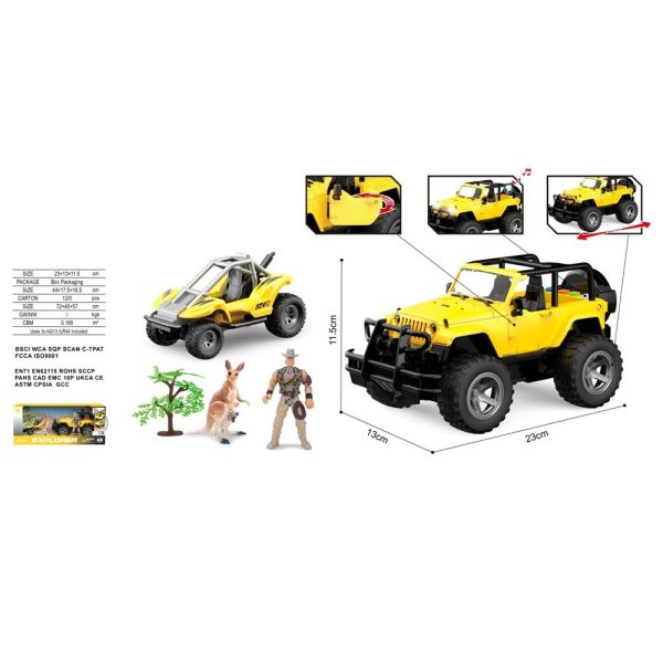 Igračka džip Off-Road na baterije