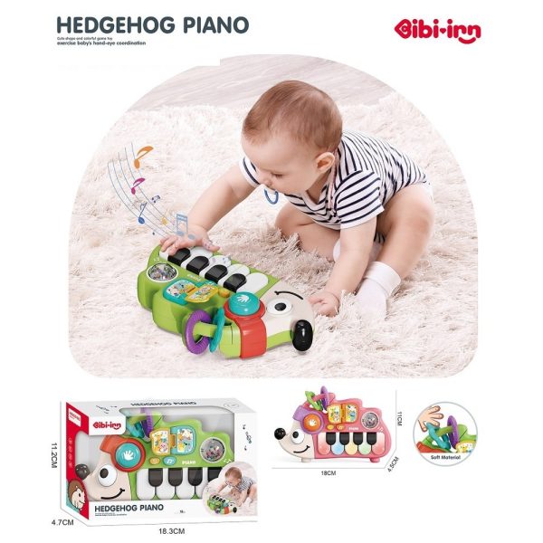 Igračka piano ježić za bebe