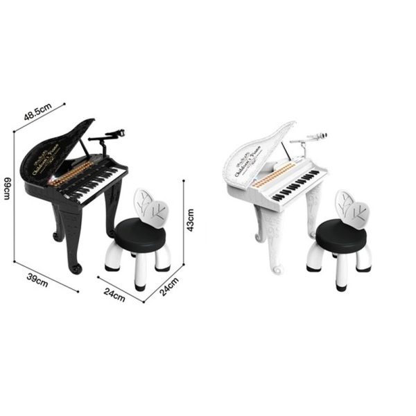 Igračka piano sa stolicom veliki set