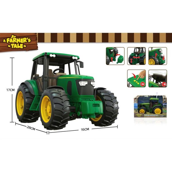 Igračka traktor 1:16 sa svetlom i zvukom