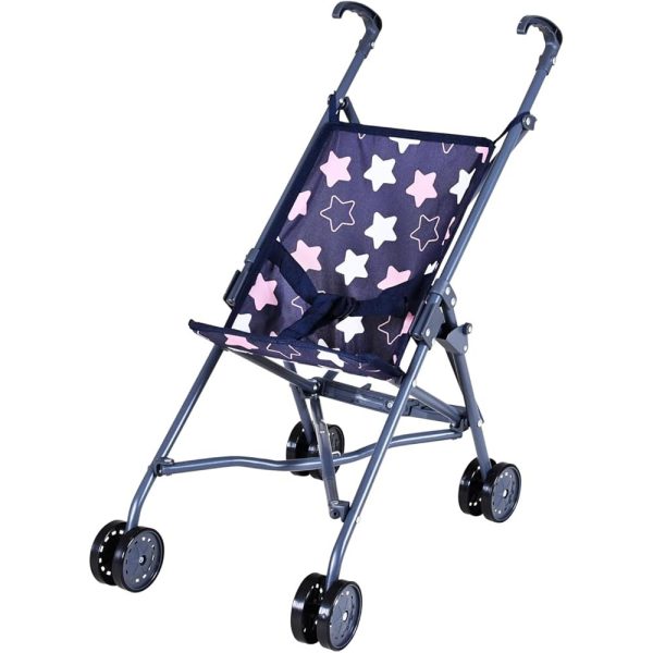 Kolica za lutke Knorr Sim Star plavo-roze