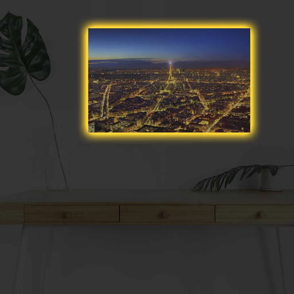 Wallity Slika sa LED osvetljenjem 4570DHDACT-037, 45x70 cm