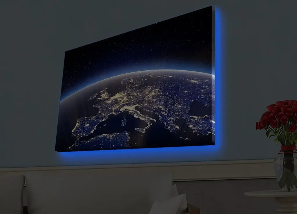 Wallity Slika sa LED osvetljenjem 4570HDACT-093, 45x70 cm