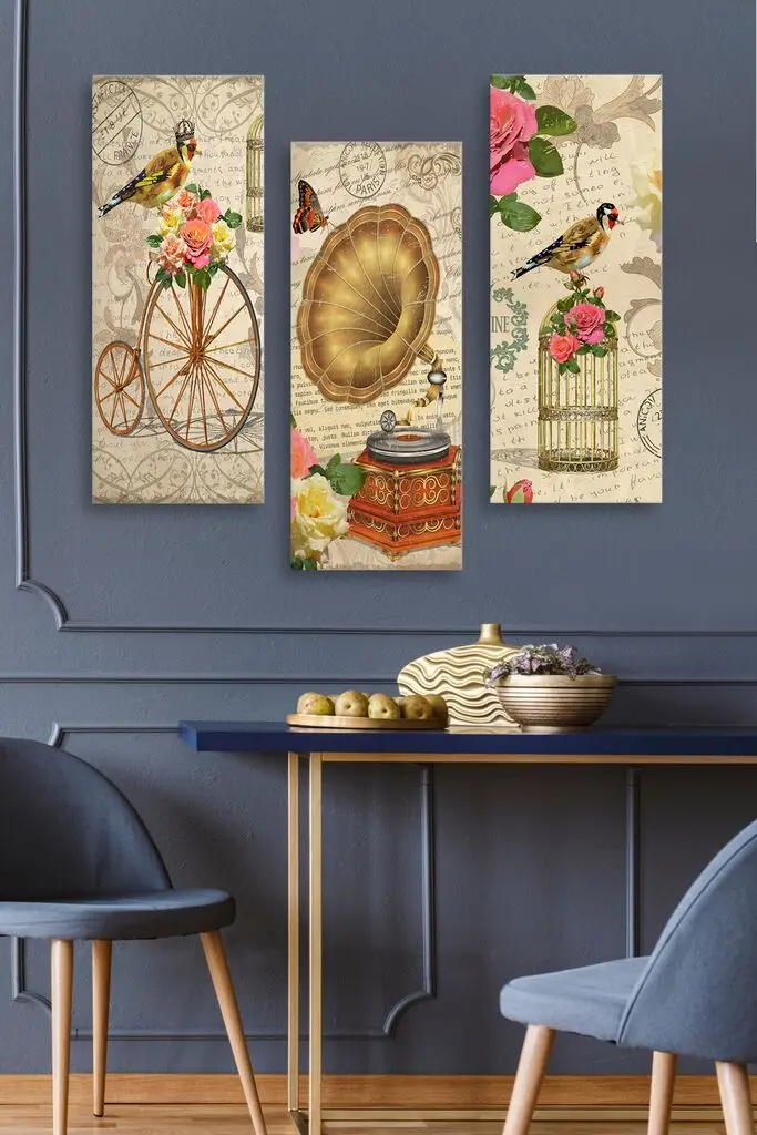 Wallity Set slika MDF0010, 3 Dela
