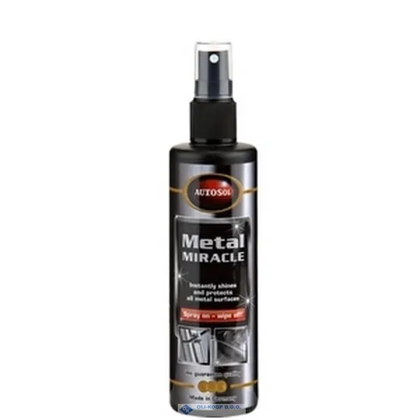 AUTOSOL Sredstvo za čišćenje i zaštitu metala METAL MIRACLE 250ml