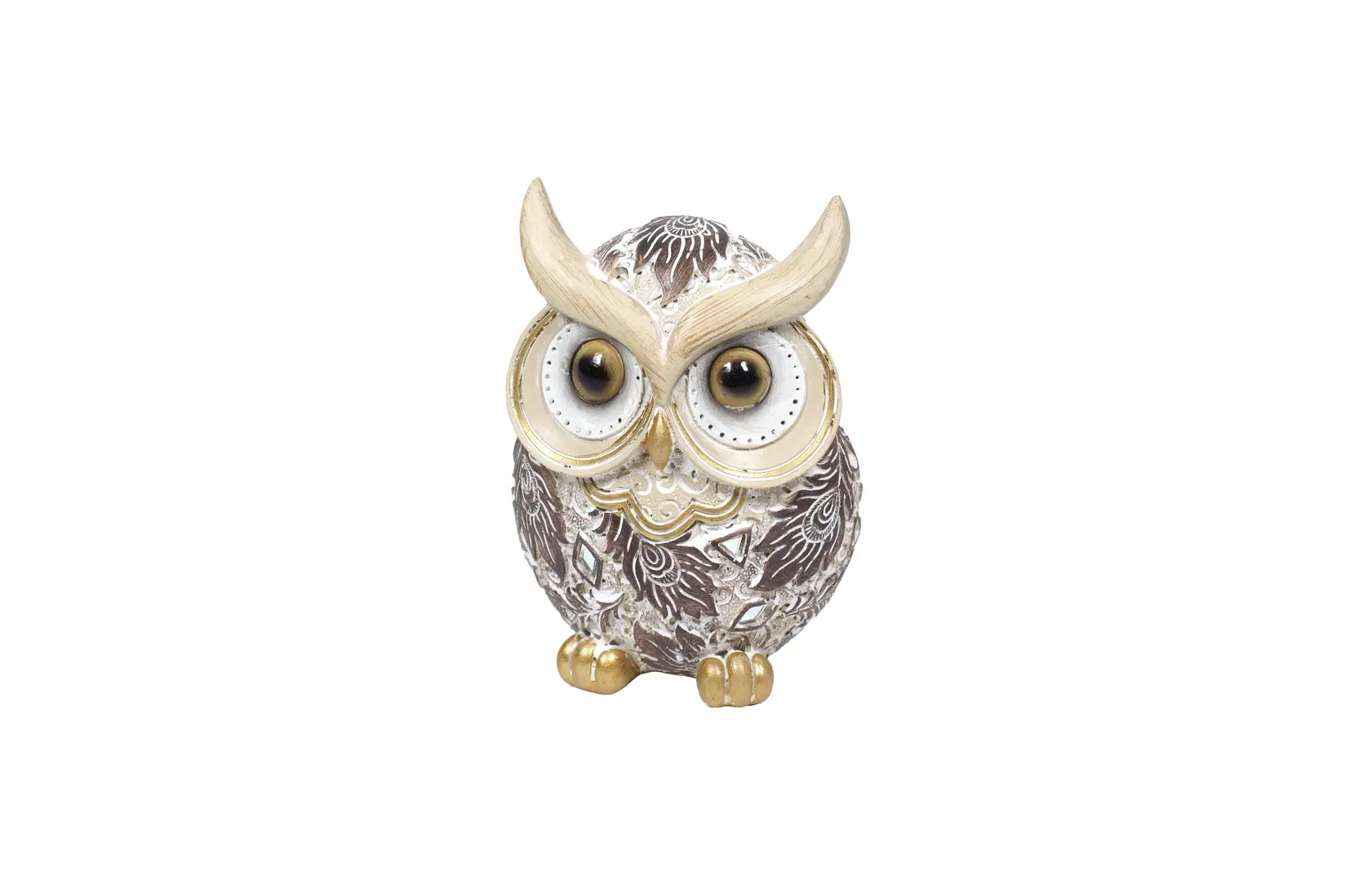 Sigma Dekorativna figura Sova LH-846, 13 cm, Šarena