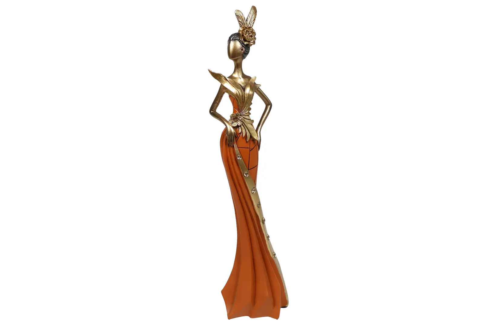 Sigma Dekorativna figura Devojka LH-119, 36 cm, Crvena