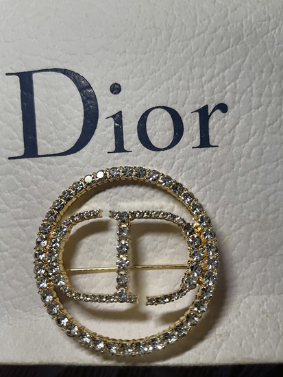CHRISTIAN DIOR LUKSUZNI BROŠ