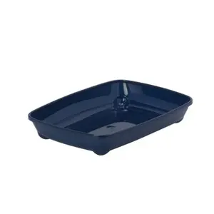 Moderna Toalet za mačke sa ramom Arist-O-Tray + Rim, S, Plavi