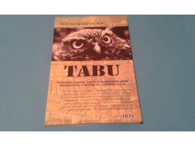 Tabu - Stjepo Martinović